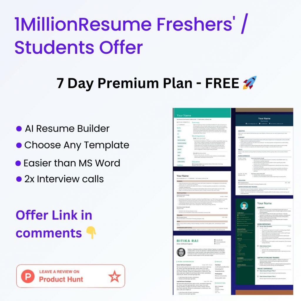 Fidelity Investment Software Engineer Resume Review | 1MillionResume