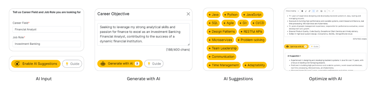 30 minutes Resume: How our AI Resume Builder works | 1MillionResume